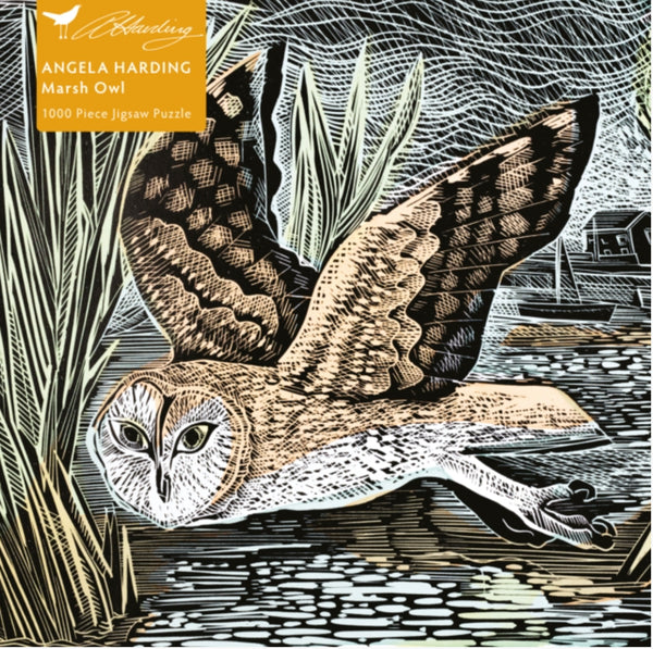 Adult Jigsaw Puzzle: Marsh Owl by Angela Harding (1,000 pieces ...